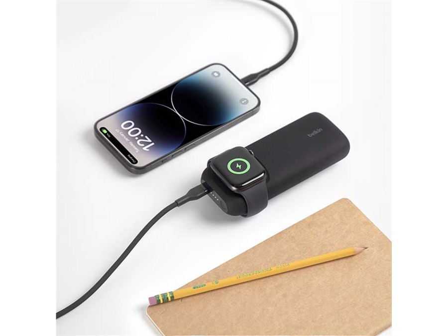 価格.com - ベルキン、Apple Watchの7.5W急速充電に対応したモバイルバッテリー