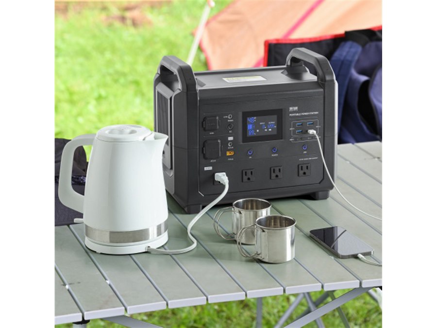 価格.com - サンワ、AC出力1500Wで大容量1485Whのポータブル電源「BTL-RDC28」