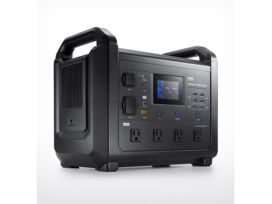 価格.com - サンワ、AC出力1500Wで大容量1485Whのポータブル電源「BTL-RDC28」