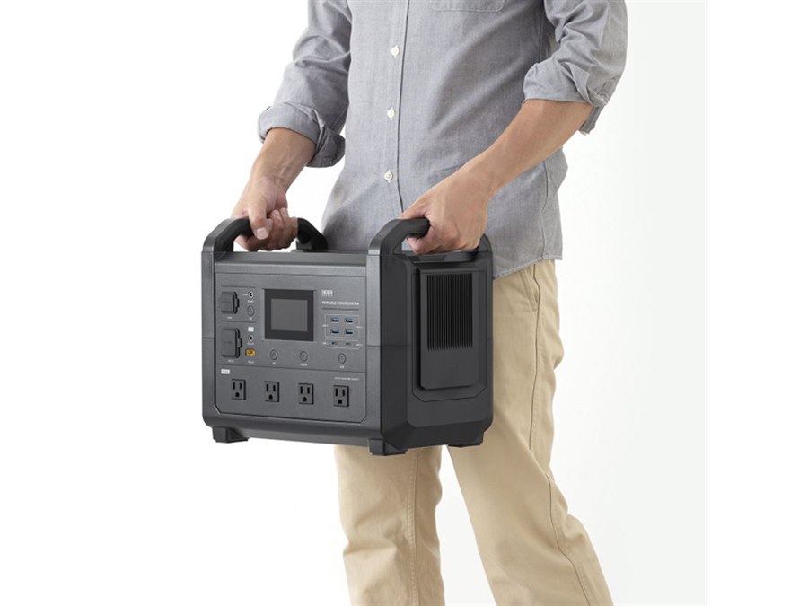 価格.com - サンワ、AC出力1500Wで大容量1485Whのポータブル電源「BTL-RDC28」