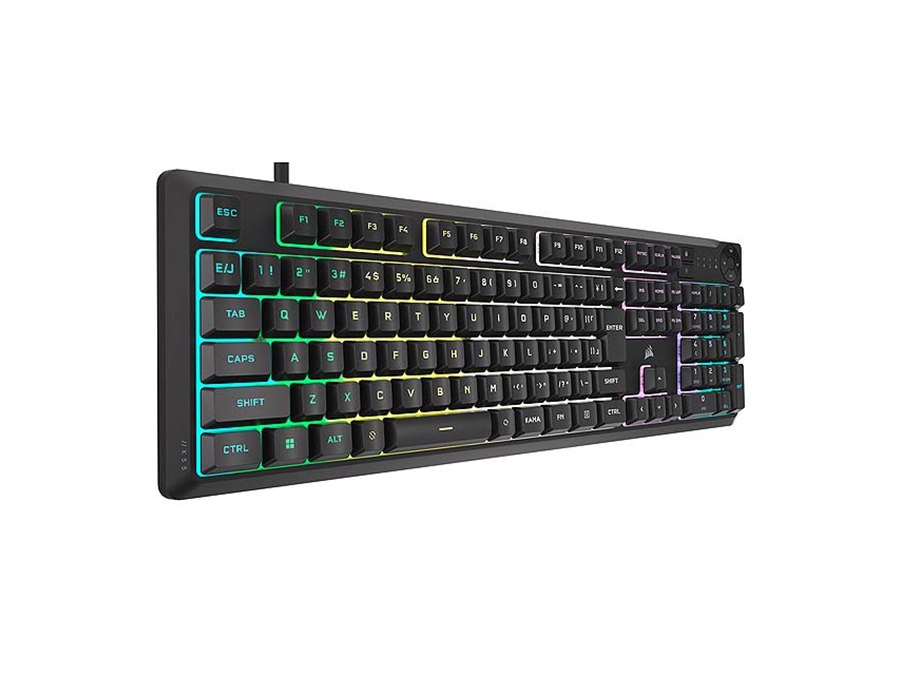 価格.com - Corsair、メンブレンスイッチ採用のゲーミングキーボード「K55 CORE RGB」