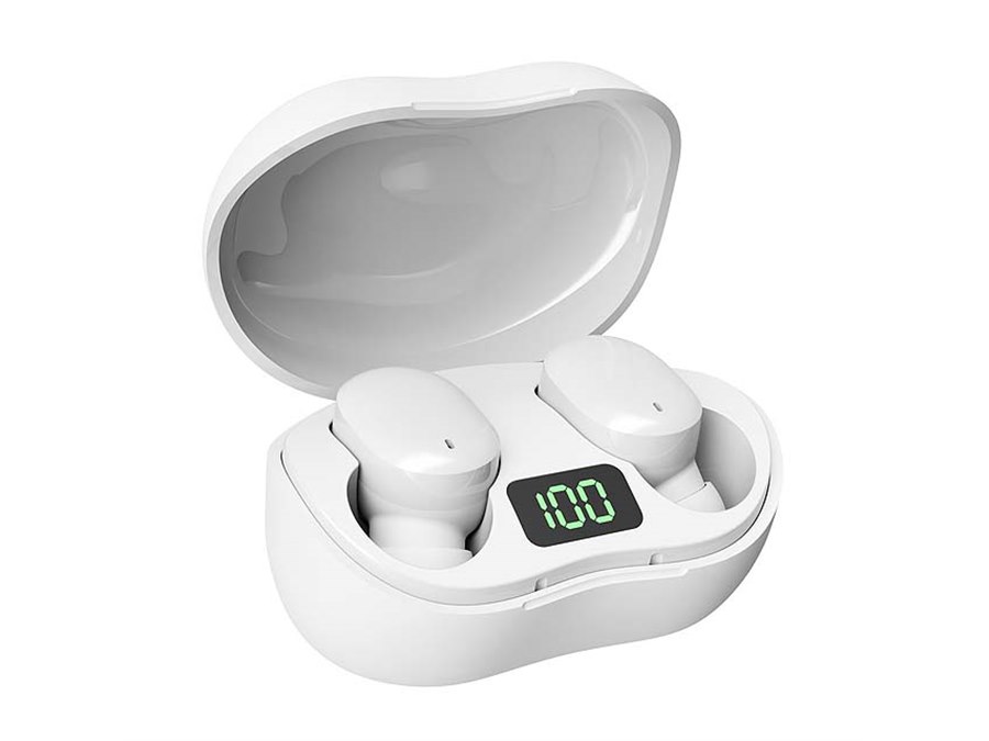 価格.com - グリーンハウス、残量が数値でわかる充電ケース付き完全ワイヤレスイヤホン