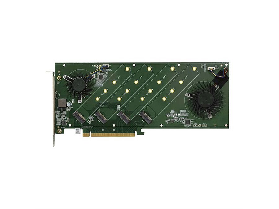 価格.com - SPARKLE、M.2 NVMe SSDを4枚接続できる「PCIe GEN4 QUAD M.2 RISER CARD」