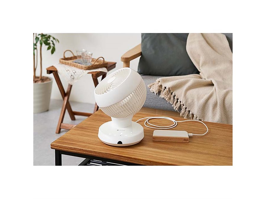 価格.com - ライフオンプロダクツ、DCモーターを搭載した3Dサーキュレーター「LCAF014」