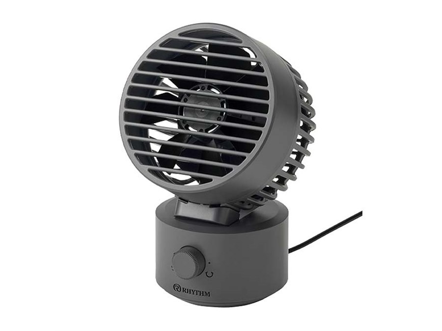 価格.com - リズム、掃除しやすい首振り2重反転ミニファン「Silky Wind Mini」