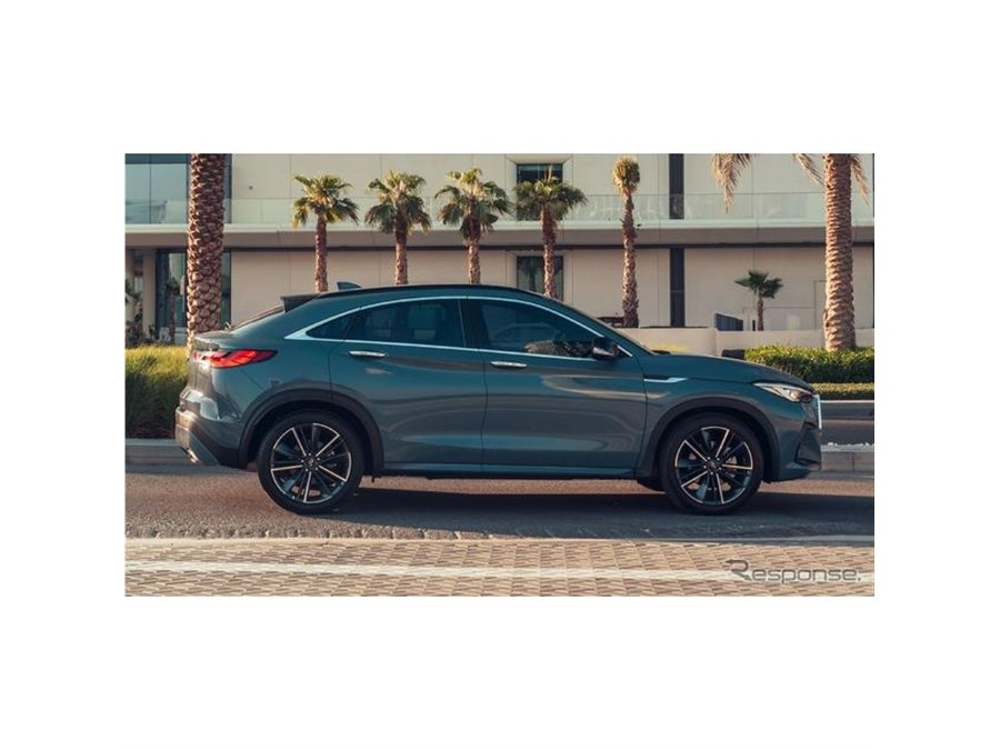 価格.com - インフィニティの高級SUVクーペ『QX55』、2025年型を米国発表 「VCターボ」搭載