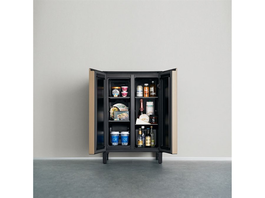 価格.com - AQUA、キャビネットのようなデザインの72L冷凍冷蔵庫「LOOC」