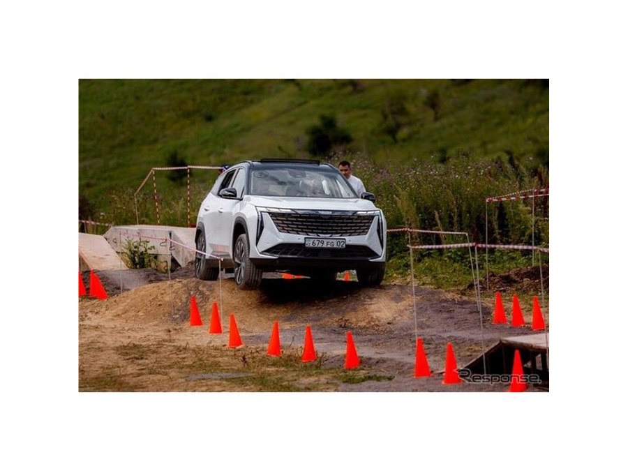 価格.com - 吉利の新型SUV『アトラス』、本格4WD仕様をカザフスタンで発表