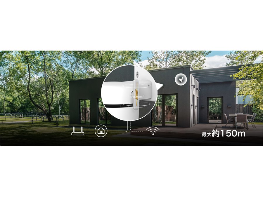 価格.com - TP-Link、9,900円の屋外パンチルトセキュリティWi-Fiカメラ「TC43」