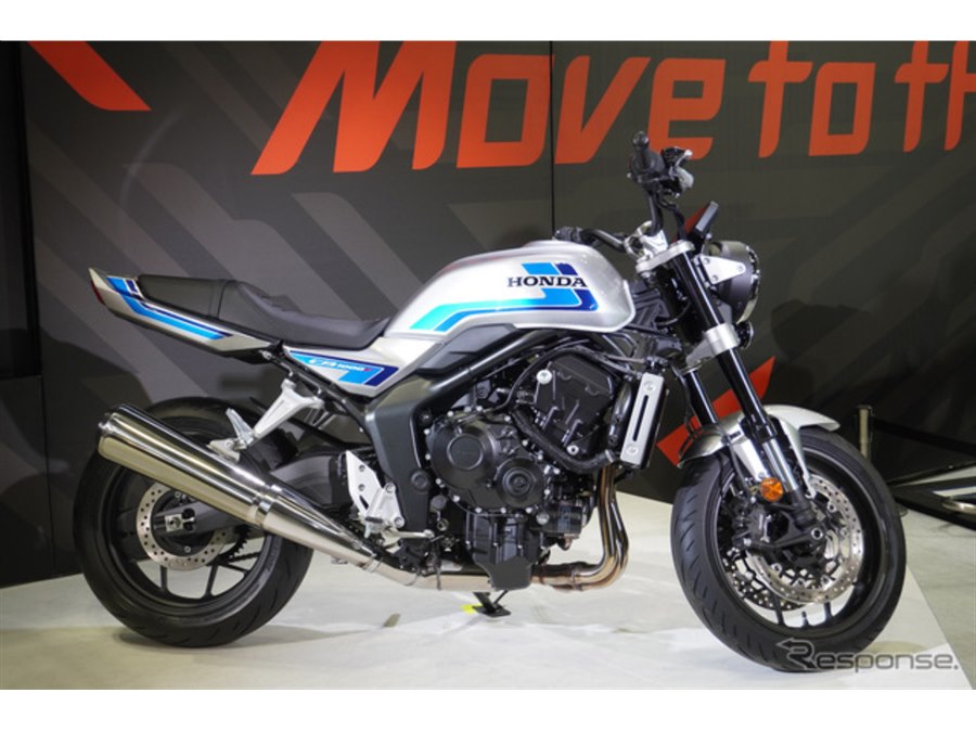 価格.com - ホンダ『CB1000F』世界初公開、往年の名車復活に「ありがとう！」の歓声、発売時期は「近い将来に」…大阪モーターサイクル ...