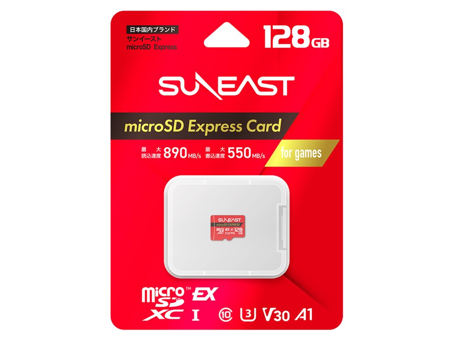 価格.com - SUNEAST、Nintendo Switch 2動作確認済みmicroSD Expressカード128GB/256GB/512GBモデル