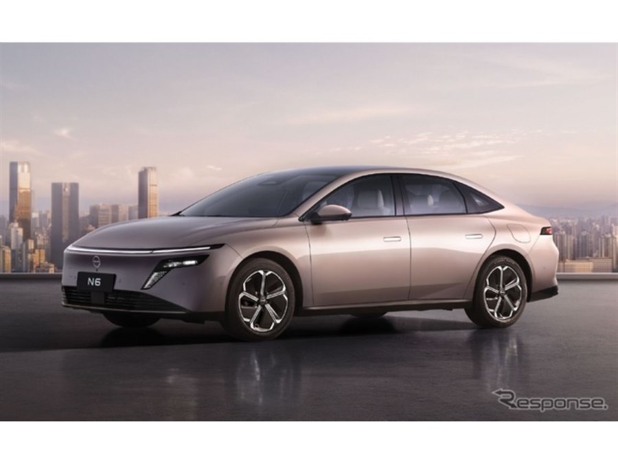 価格.com - 日産の新型PHEVセダン『N6』、EV航続180km…約220万円から中国発売