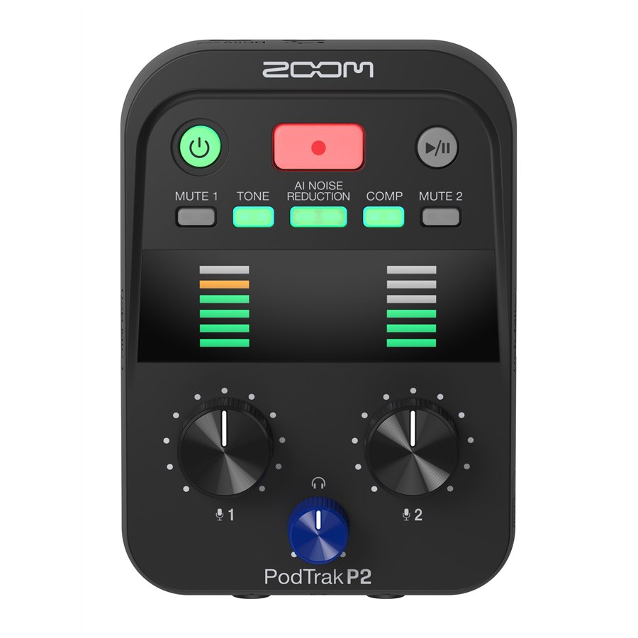 価格.com - ZOOM、ポッドキャスト収録向けUSBマイク用レコーダー「PodTrak P2」