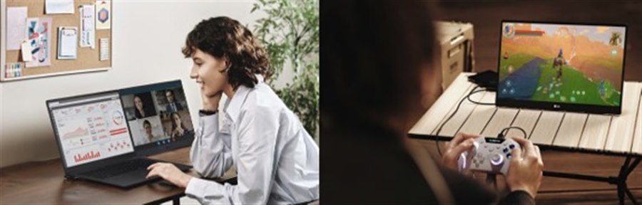 価格.com - LG、8.9mm/780gの薄型軽量17型モバイルモニター「LG gram +view 17」