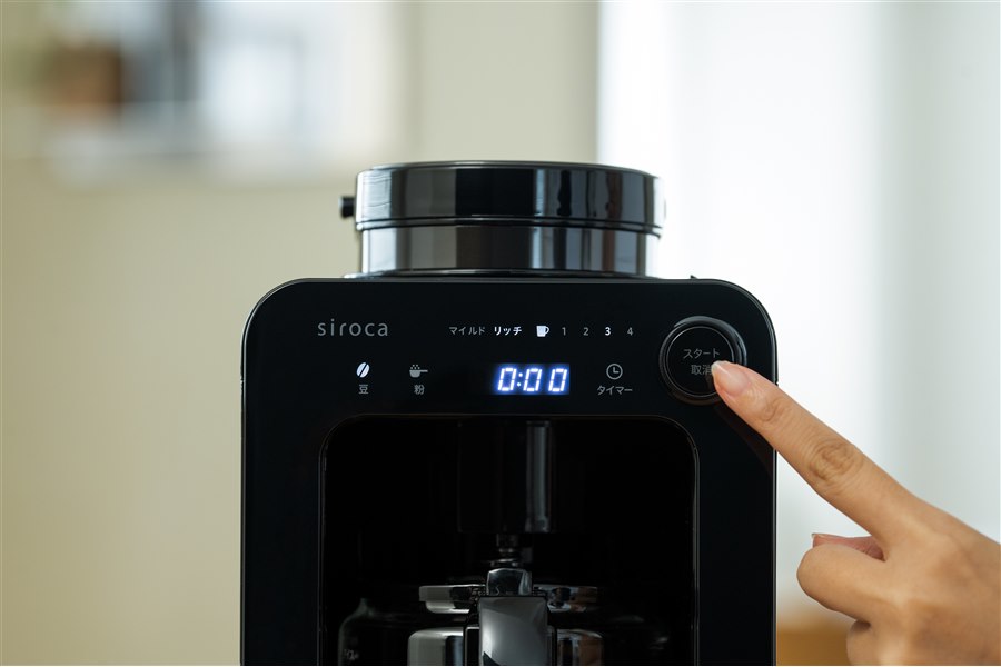 価格.com - シロカ、タイマー予約やテイスト選択機能も備えた「全自動コーヒーメーカー SC-A271」