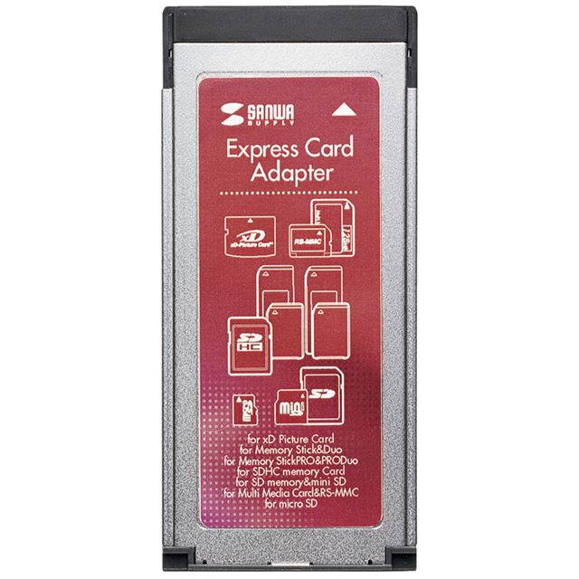 価格.com - サンワ、ExpressCard/34対応31in1アダプタを発売