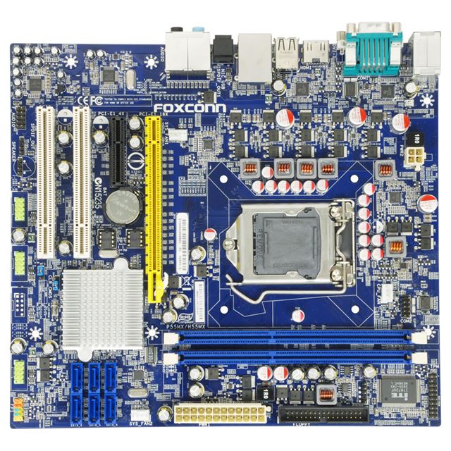 価格.com - FOXCONN、H55チップセット搭載Micro-ATXマザー
