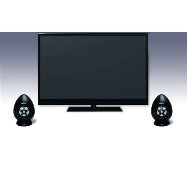 価格.com - Olasonic、10W×2の卵型スピーカー「TW-D5TV」を3/27発売