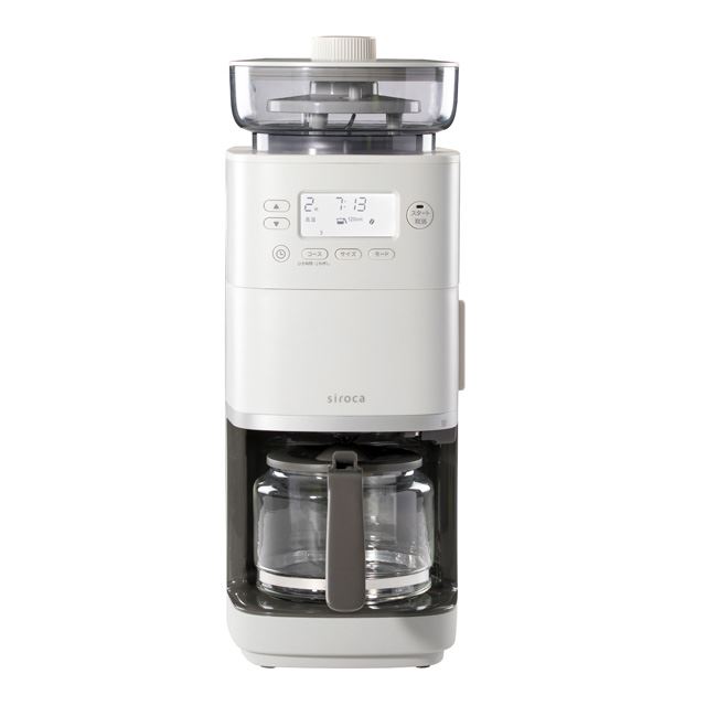 価格.com - シロカ、「こだわり挽き」対応のコーヒーメーカー「カフェばこPRO」を本日10/15発売