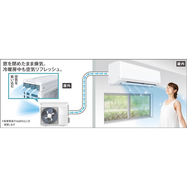 価格.com - ヤマダデンキがエアコン「RIAIR」2023年度モデル発表、14畳/18畳用は換気機能対応