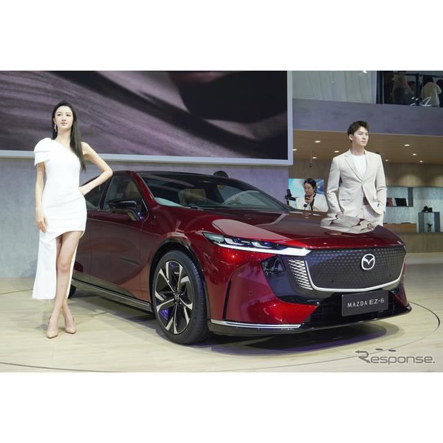 価格.com - 話題のマツダ『EZ-6』、詳細スペックを公開！ 後輪駆動でBEVは600kmの航続距離に