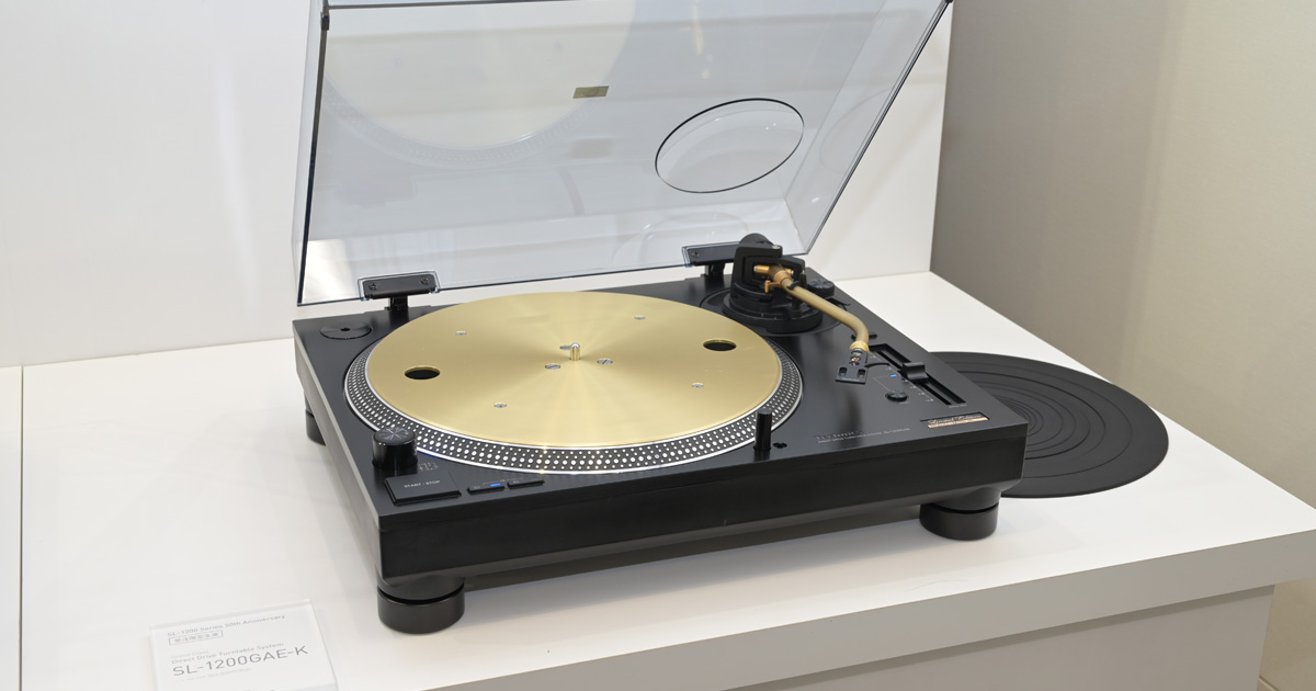 即完売したTechnics「SL-1200GAE」がブラック×ゴールドの限定モデルで復活！ - 価格.comマガジン