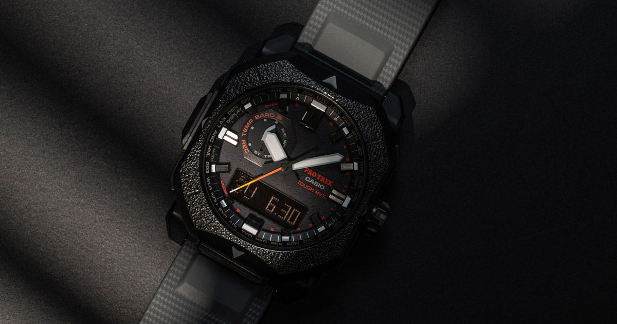 無骨中の無骨！ カシオ「プロトレック PRW-6900」はスキレット風ベゼルを搭載 - 価格.comマガジン