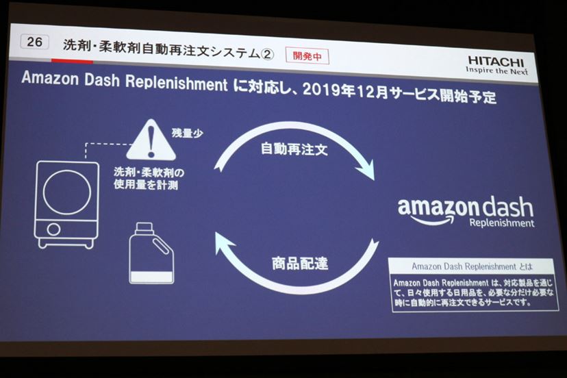 洗剤・柔軟剤自動投入やスマホ連携などトレンド機能を搭載した 洗剤・柔軟剤自動投入やスマホ連携などトレンド機能を搭載した