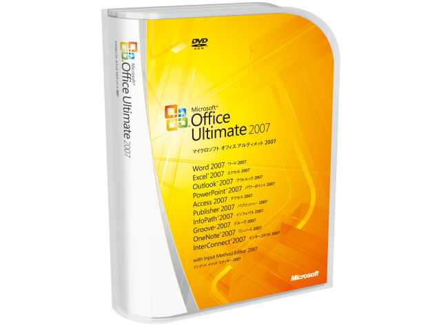 価格.com - Office Ultimate 2007 の製品画像