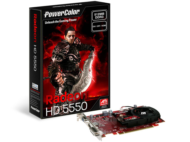 価格.com - PowerColor HD5550 512MB DDR3 AX5550 512MK3-H (PCIExp 512MB) の製品画像
