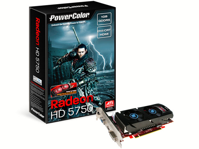 価格.com - PowerColor HD5750 1GB GDDR5 Low Profile AX5750 1GBD5-LH ...