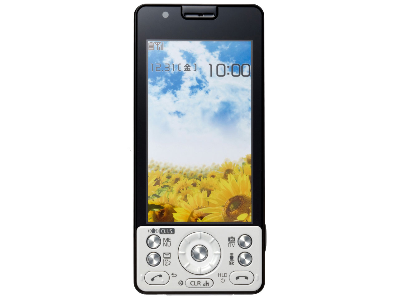 価格.com - 『本体 閉じ 正面1』 docomo PRIME series P-05C [WHITE] の製品画像