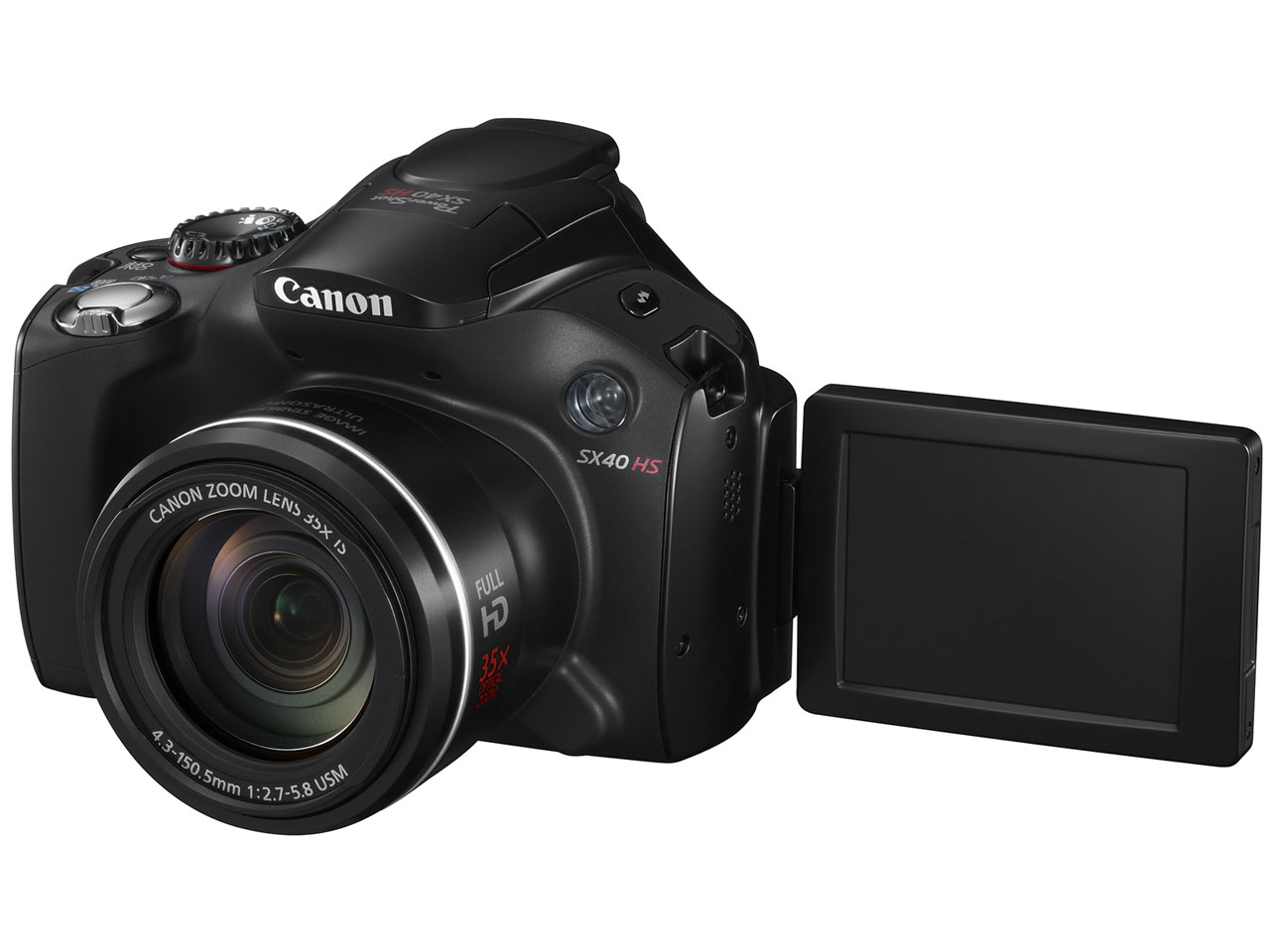 価格.com - 『本体 正面』 PowerShot SX40 HS の製品画像