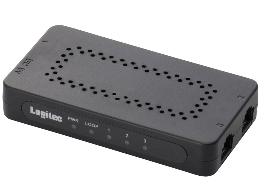 ロジテック LAN-GSW/PS 取扱説明書・レビュー記事 - トリセツ