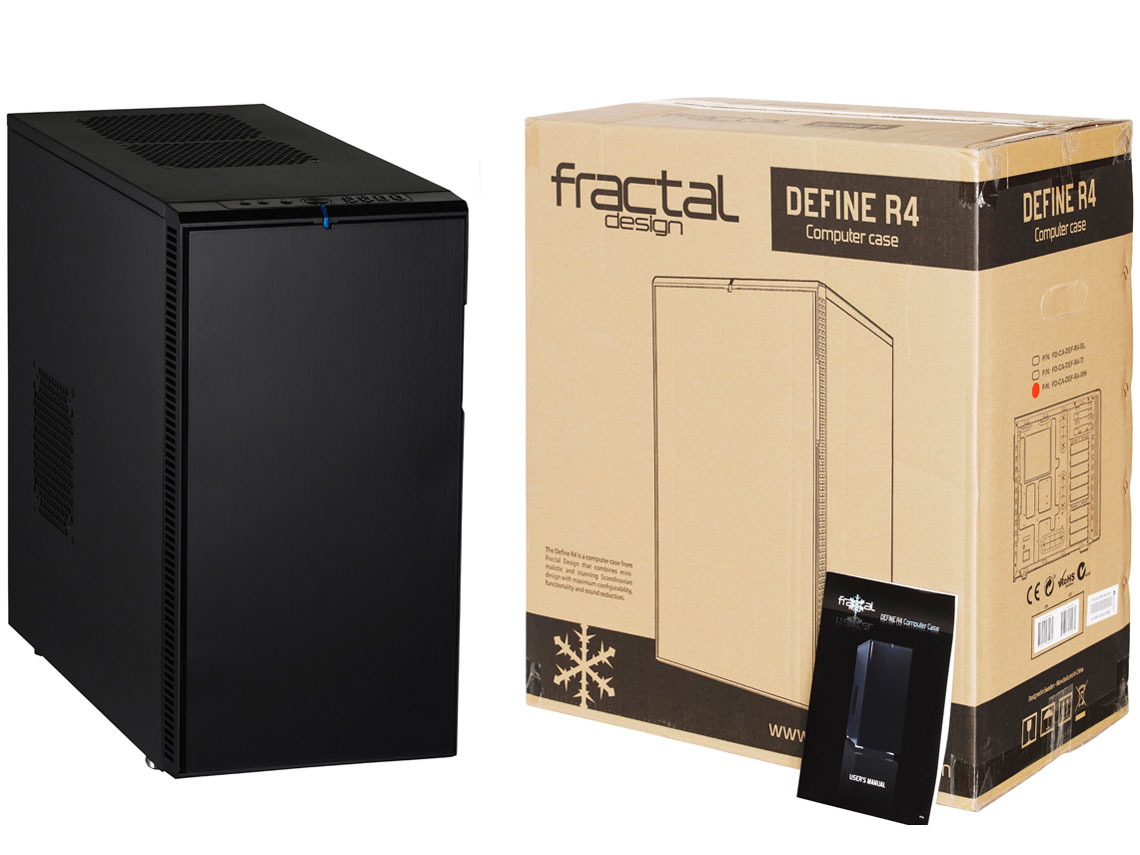 価格.com - 『セット内容』 Define R4 FD-CA-DEF-R4-BL [Black Pearl] の製品画像