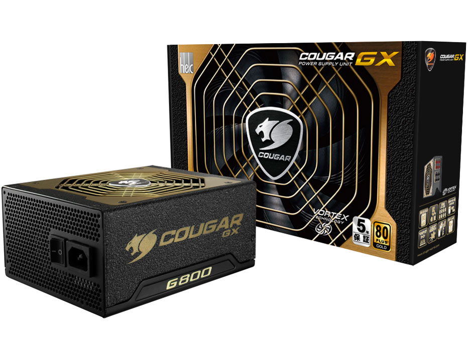 価格.com - 『本体1』 COUGAR GX(V2) 800W HEC-GX800V2 の製品画像