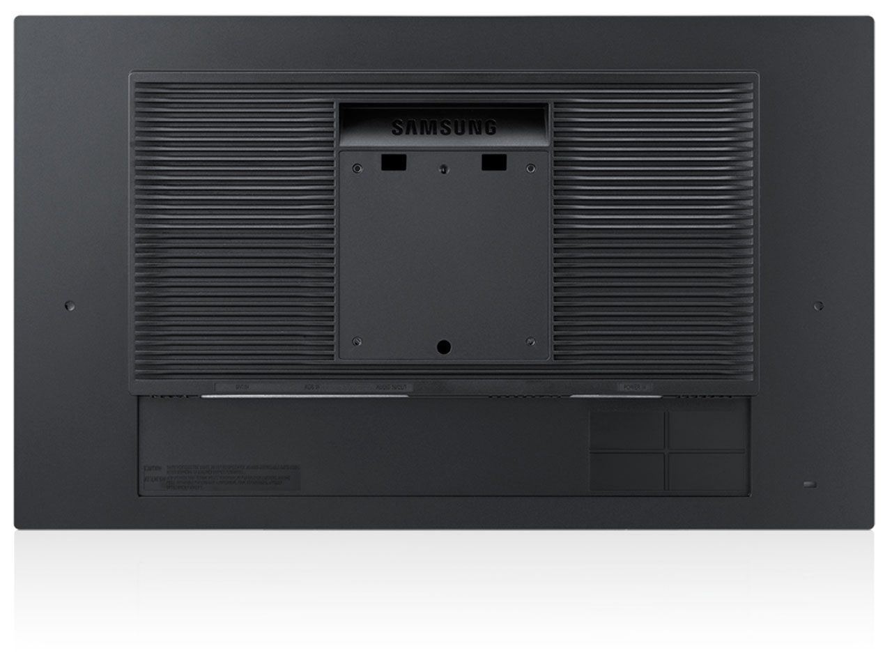 価格.com - 『本体 背面2』 S24C450B [24インチ Matt Black] の製品画像