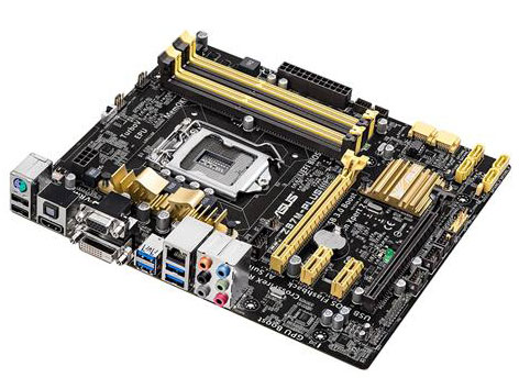 価格.com - 『本体 斜め』 Z87M-PLUS の製品画像