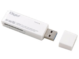 価格.com - Digio2 CRW-3SD54W [USB 7in1 ホワイト] の製品画像