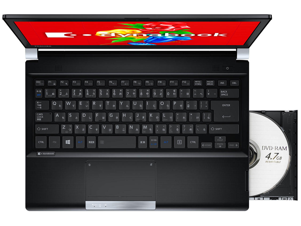 価格.com - 『本体 上面』 dynabook R73 R73/38MB PR73-38MBXB [グラファイトブラック] の製品画像