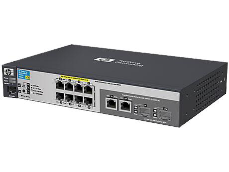 価格.com - 『本体 斜め』 2615-8-PoE Switch J9565A#ACF の製品画像