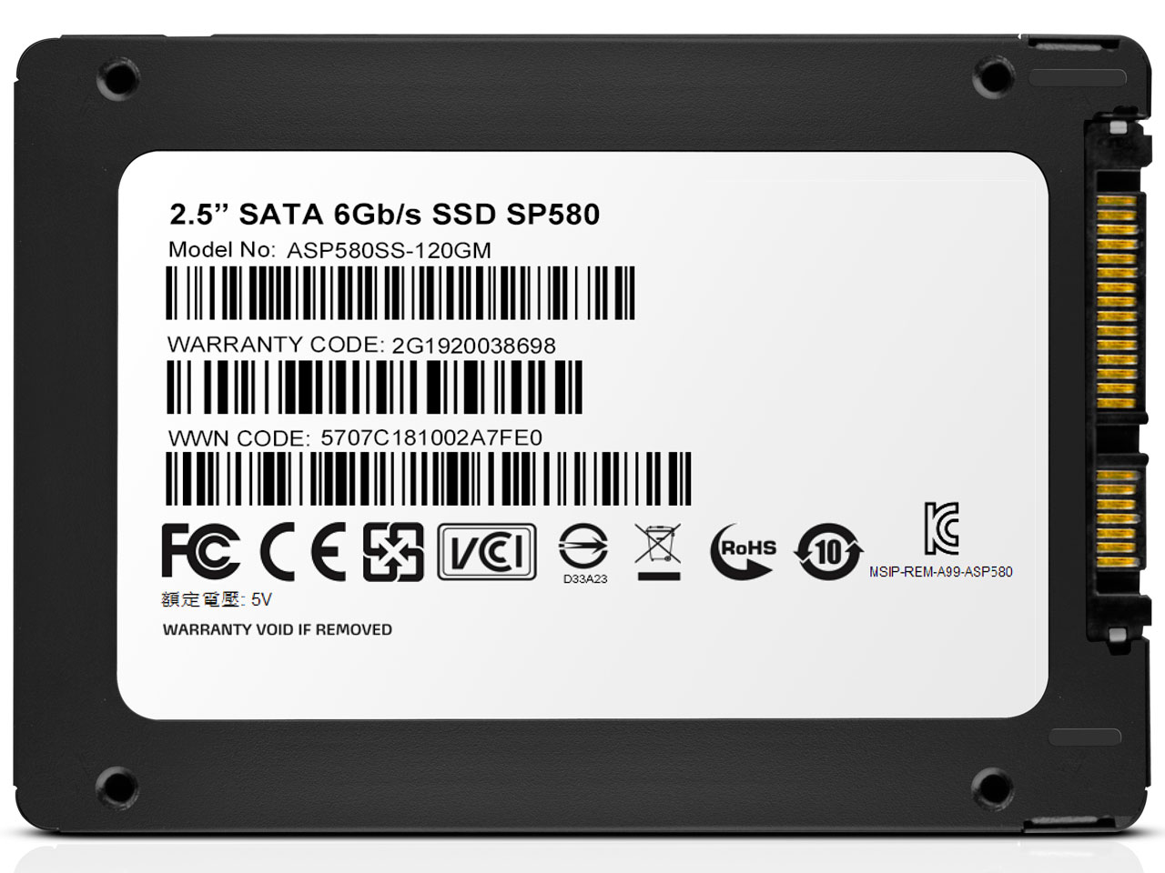 価格.com - 『本体 背面』 Premier SP580 ASP580SS3-120GM-C の製品画像