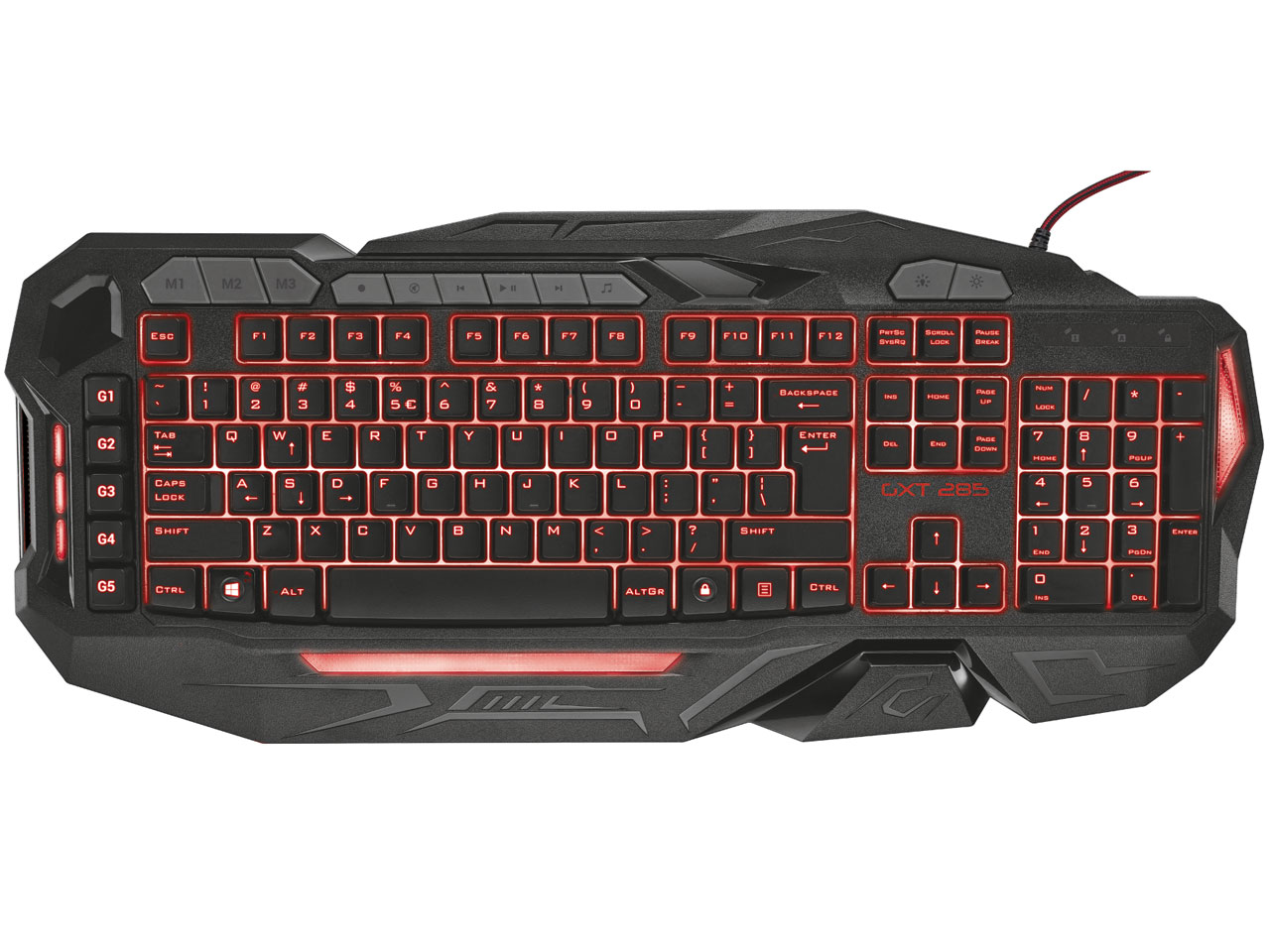 価格.com - Trust Gaming GXT 285 Advanced Gaming Keyboard 20433 の製品画像