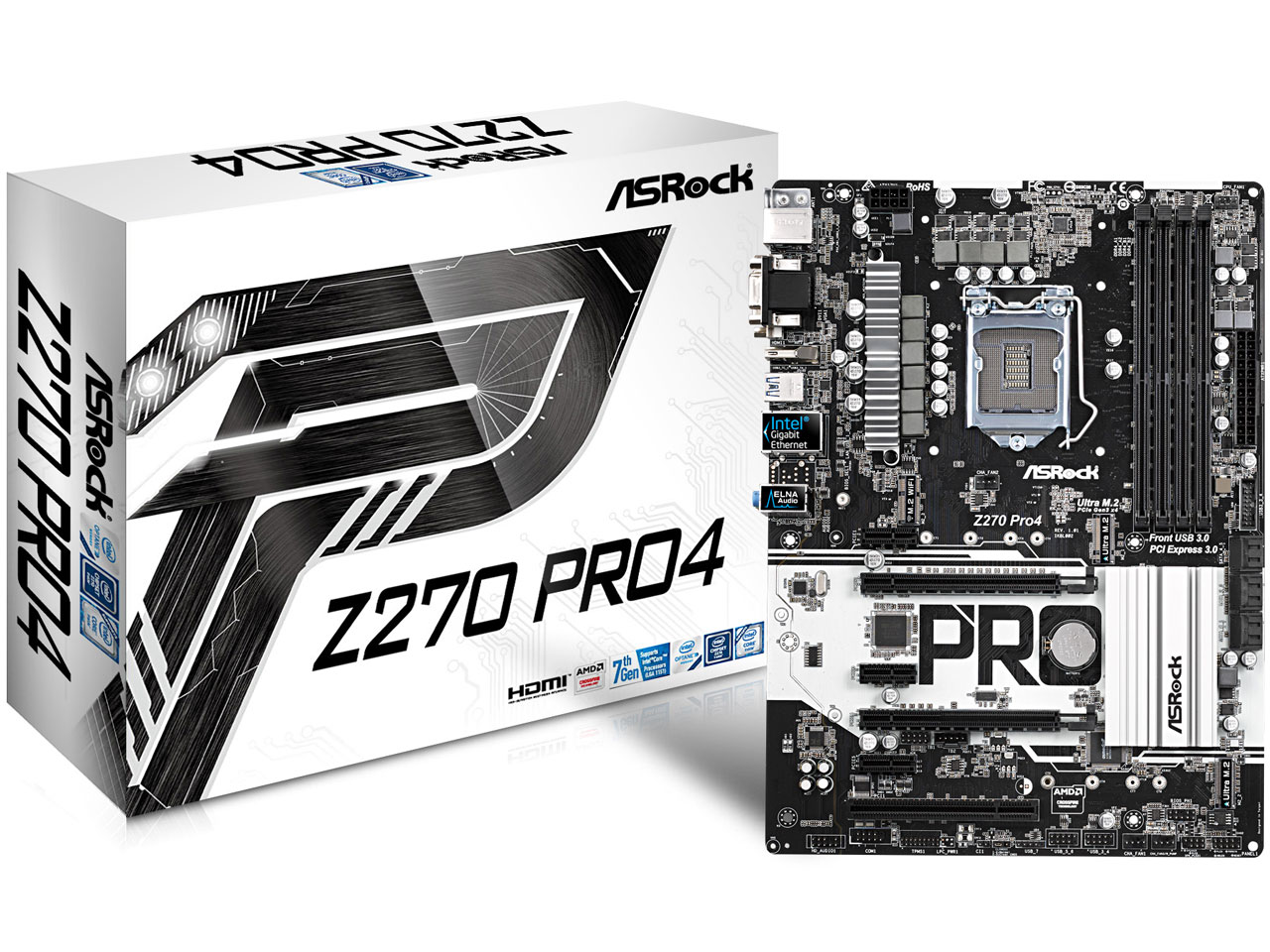 価格.com - 『本体 パッケージ』 Z270 Pro4 の製品画像