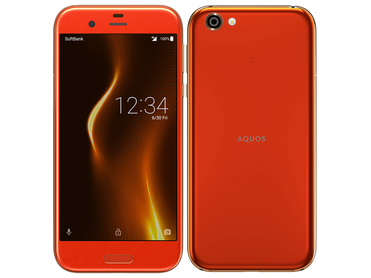 価格.com - AQUOS R SoftBank [ブレイズオレンジ] の製品画像