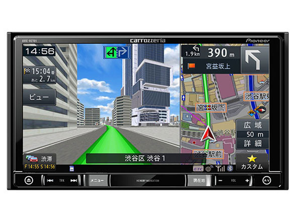 価格.com - 楽ナビ AVIC-RZ701 の製品画像