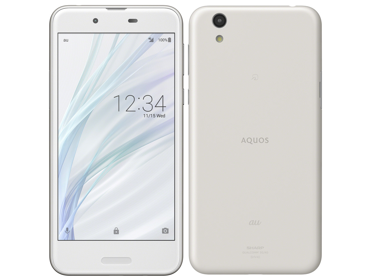 価格.com - AQUOS sense SHV40 au [シルキーホワイト] の製品画像
