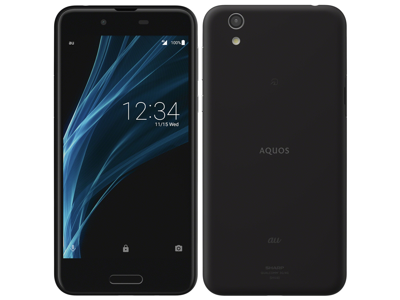 価格.com - AQUOS sense SHV40 au [ベルベットブラック] の製品画像