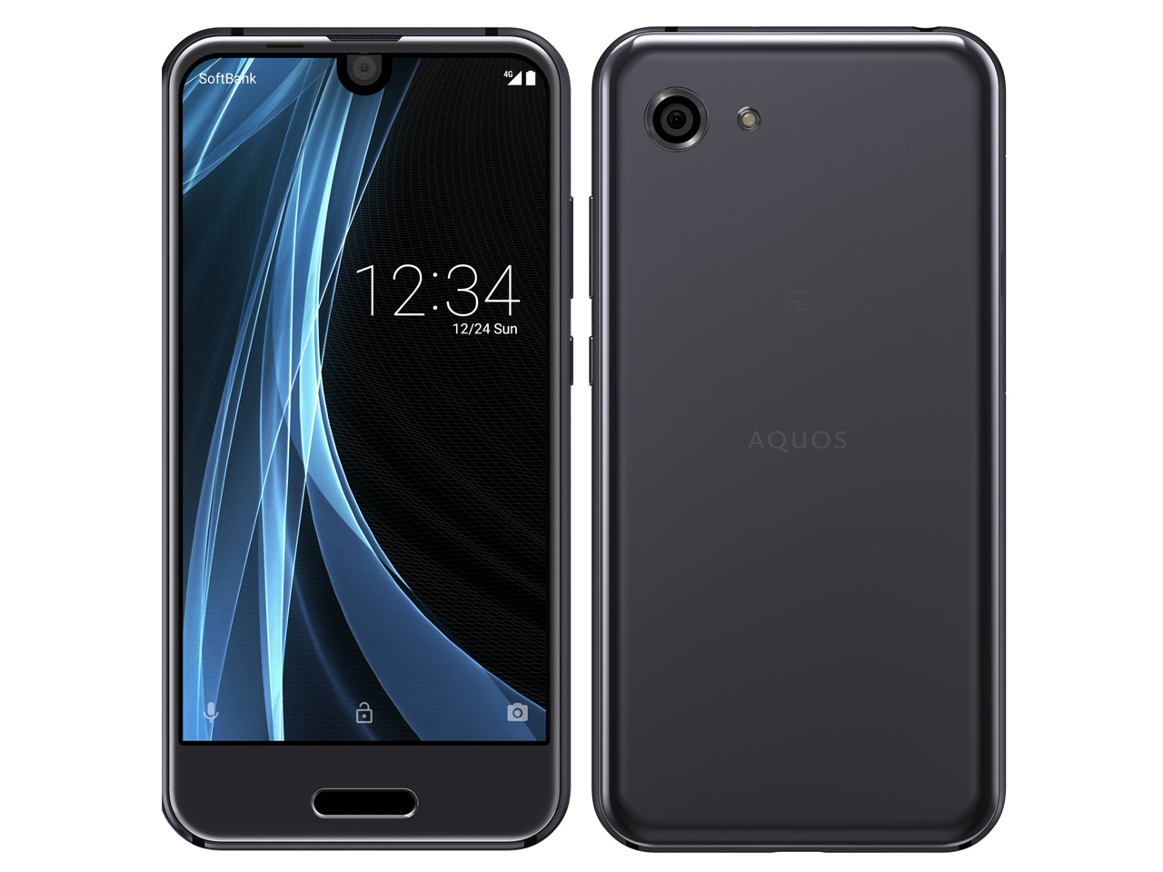 価格.com - AQUOS R compact SoftBank [トルマリンブラック] の製品画像