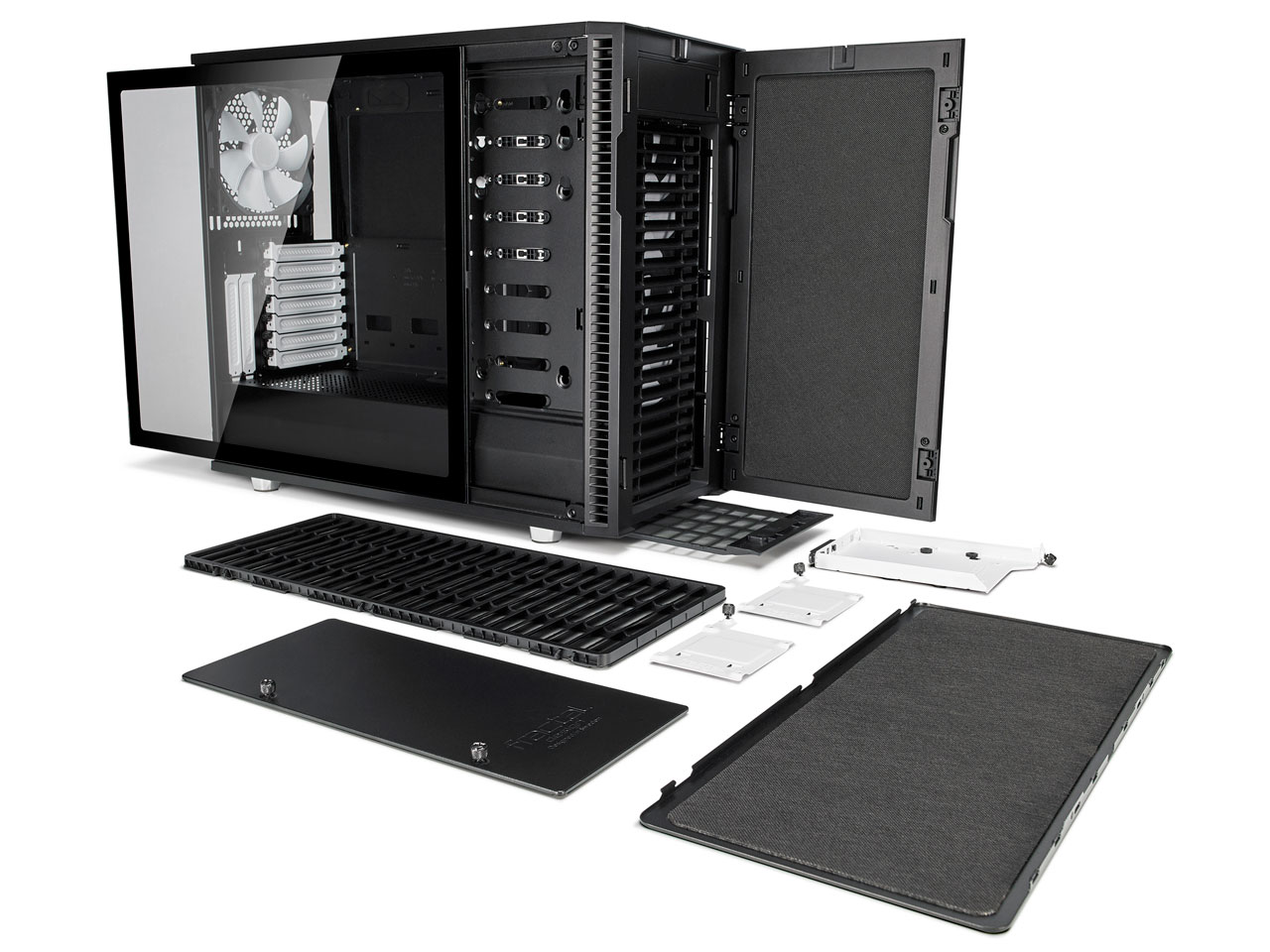 価格.com - 『本体1』 Define R6 TG FD-CA-DEF-R6-BK-TG [ブラック] の製品画像